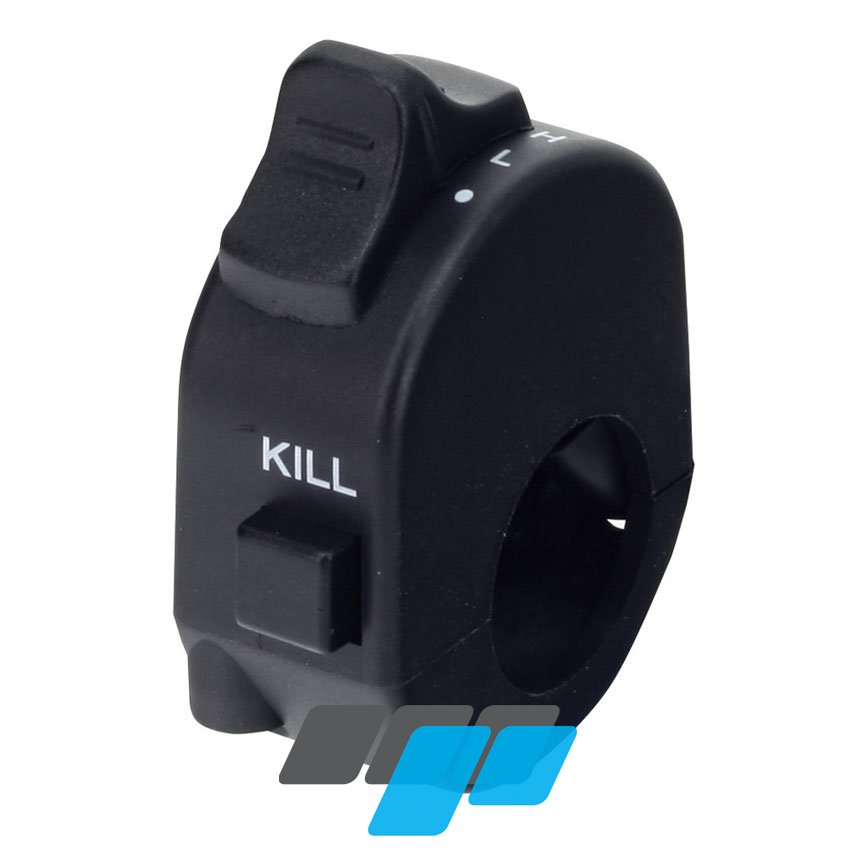Universal Motorcycle Kill Switch with HI/LO Beam